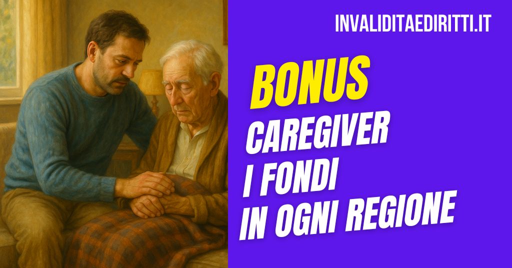 Bonus caregiver, i fondi regione per regione